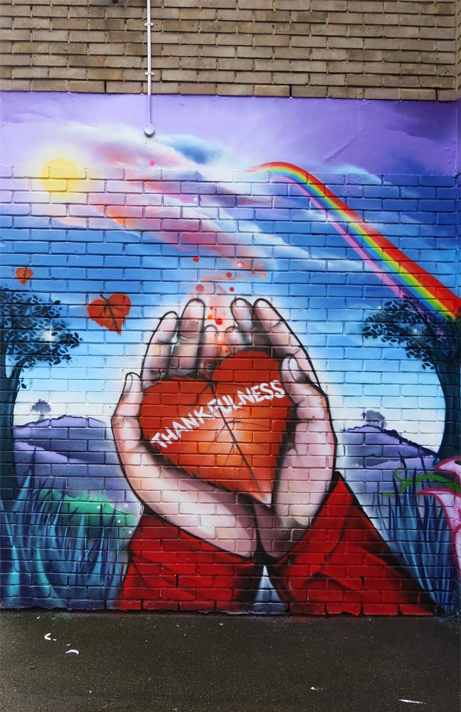 Surrey Quays School | Graffiti Workshops & Murals | Positive Arts